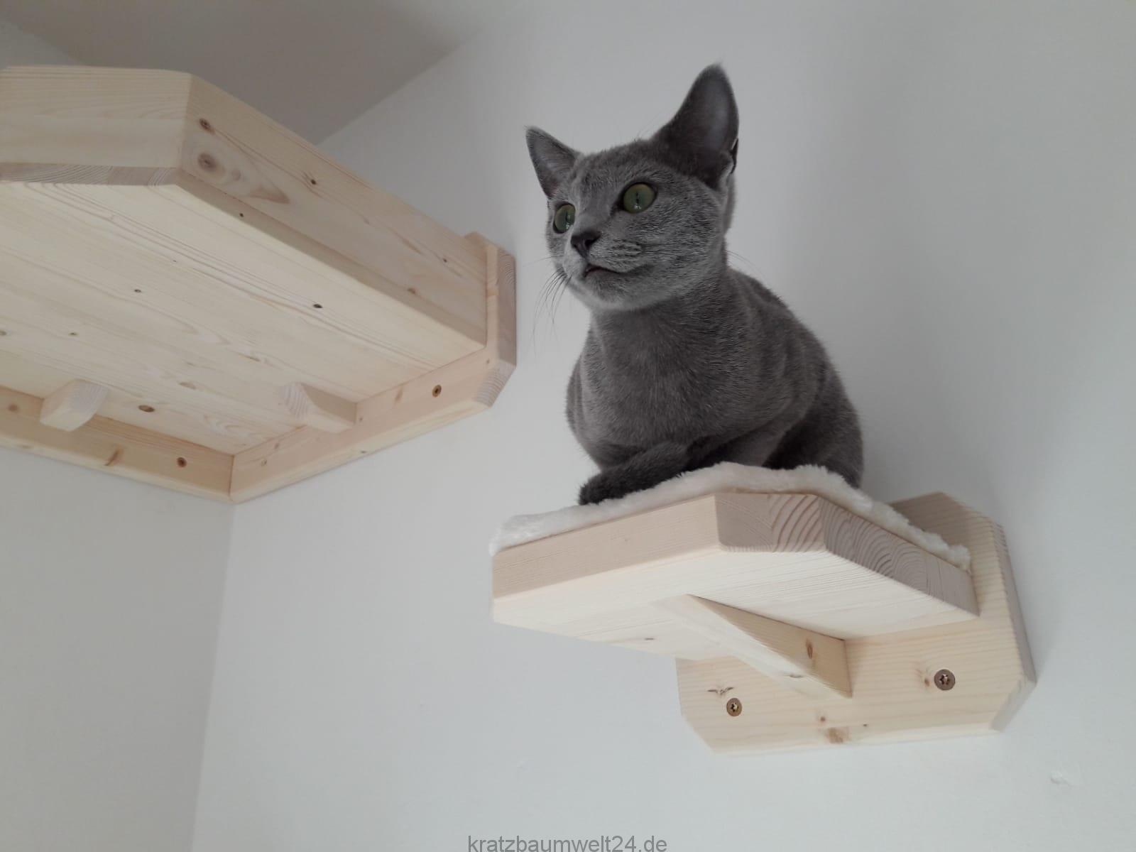 Wandkratzbaumsystem, Catwalk Hängebrücke, Kratzbäume für Katzen